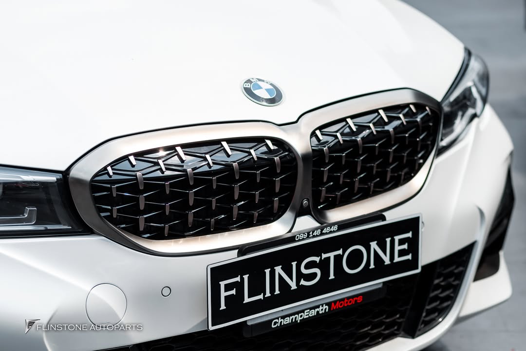ติดตั้งกระจังหน้า Diamond Cerium Grey สำหรับ BMW G20 – FLINSTONE AUTOPARTS